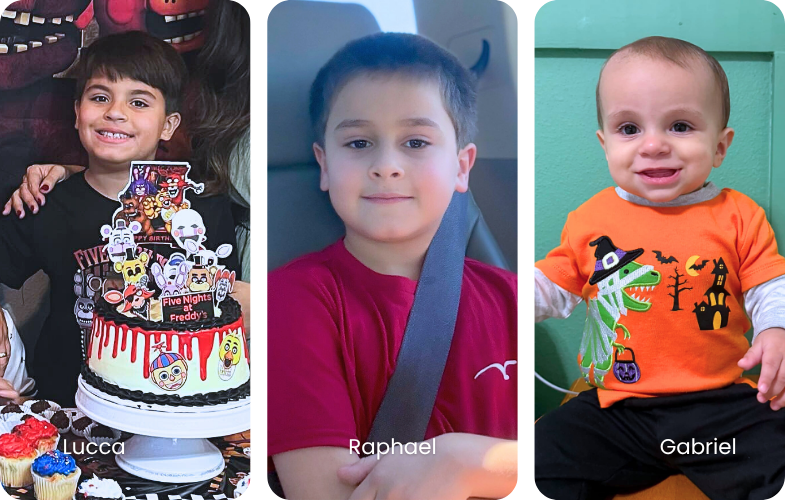 LUCCA, RAPHAEL & GABRIEL BUENO | Fighting to Cure Sanfilippo - Campaign