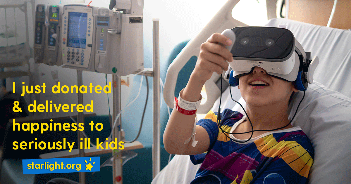 Donate to Starlight Children's Foundation