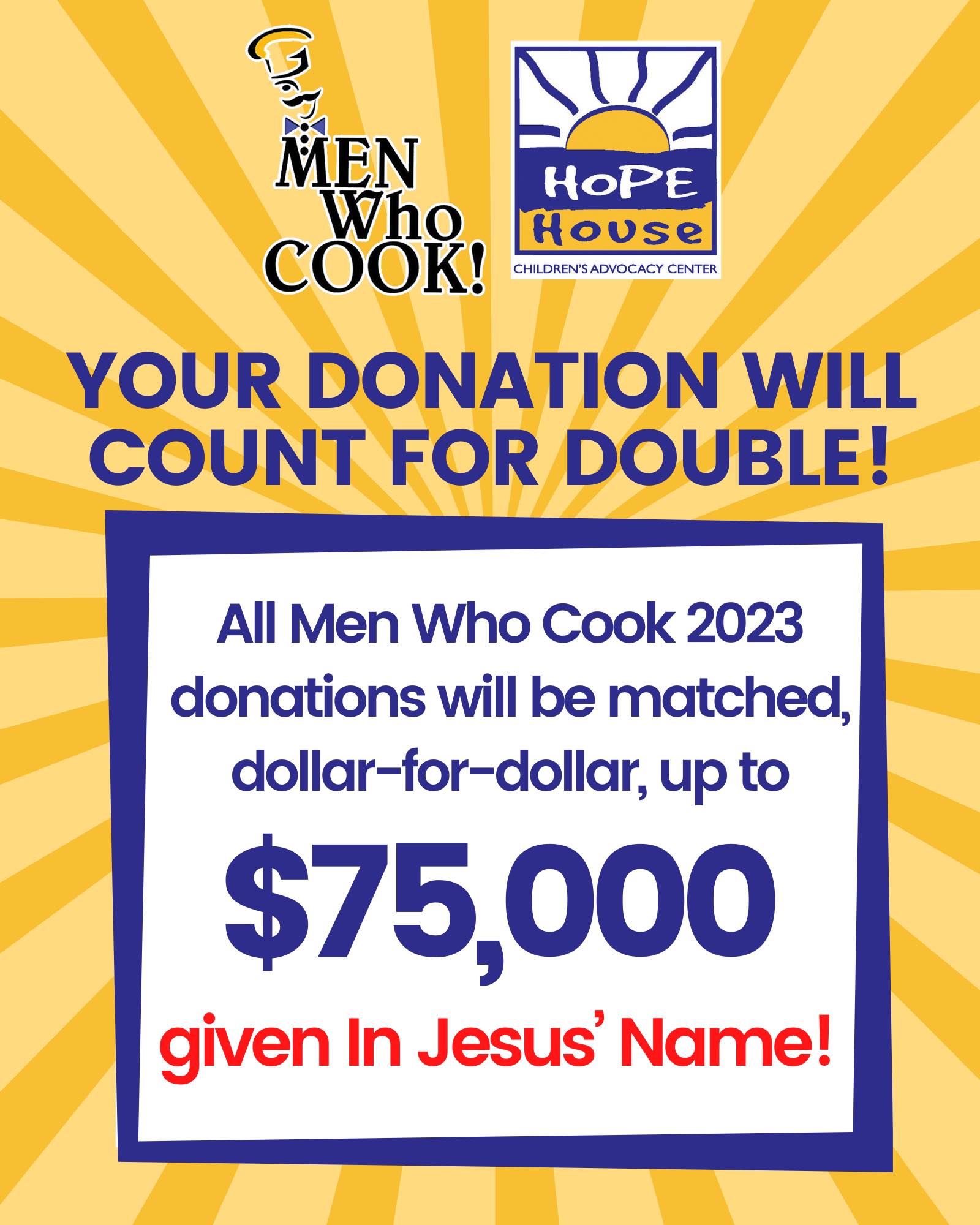 Men Who Cook 2023 TEAMS - Campaign