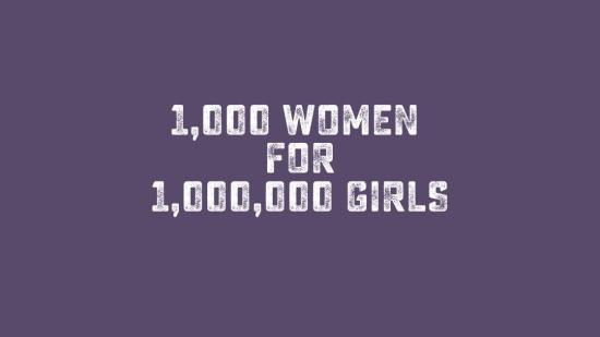 Donate to 1,000 Women for 1,000,000 Girls