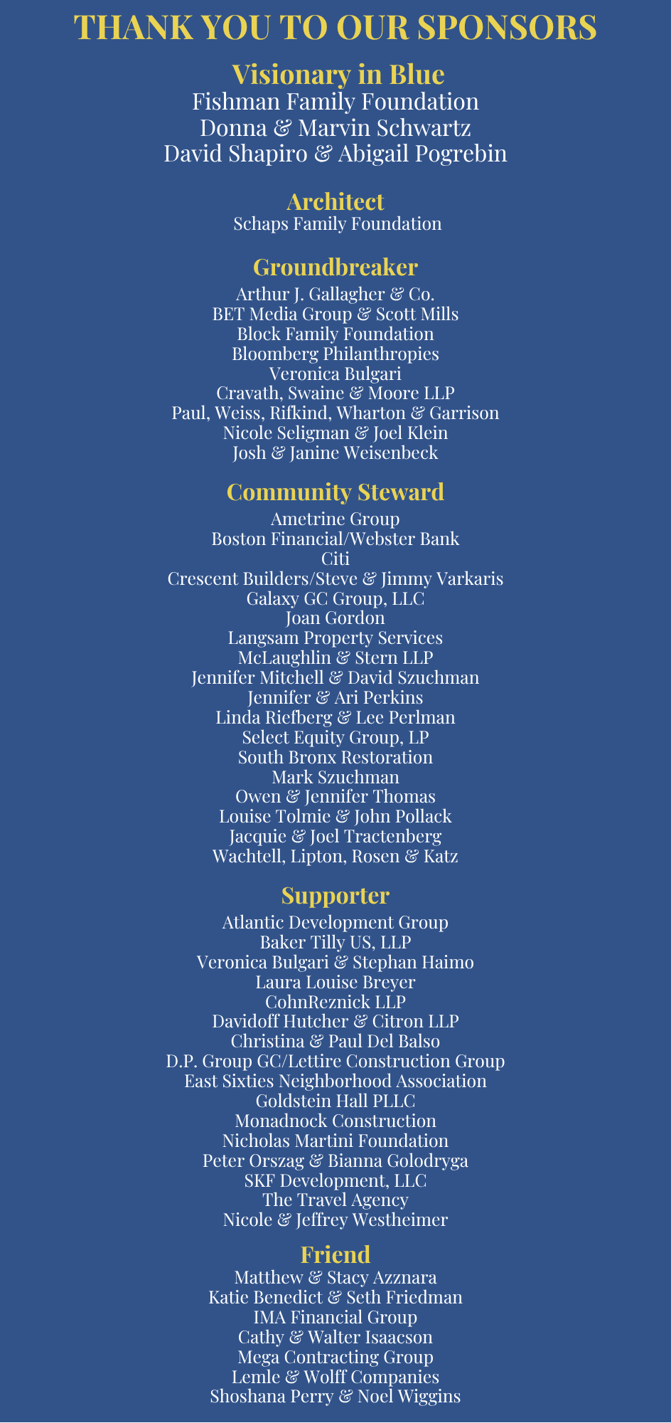 Forward Together: The Doe Fund’s Gala - Campaign