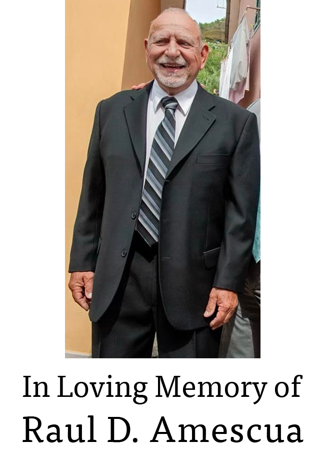 In Loving Memory Raul D. Amescua - Campaign