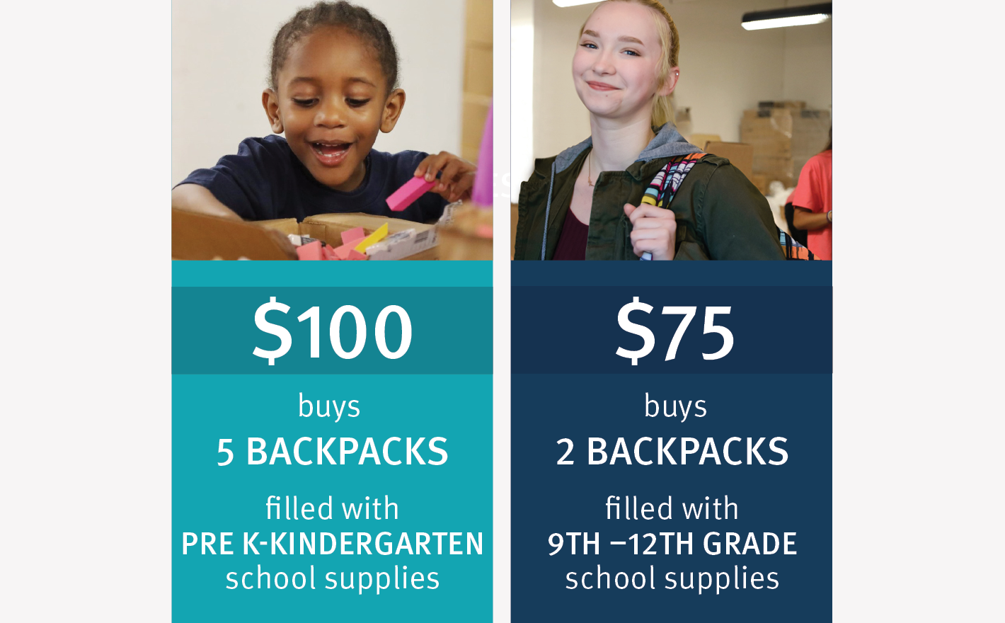Operation Backpack® 2020 - Campaign