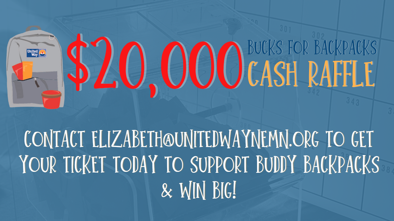 Bucks for Backpacks Cash Raffle & Drawing Party - Campaign