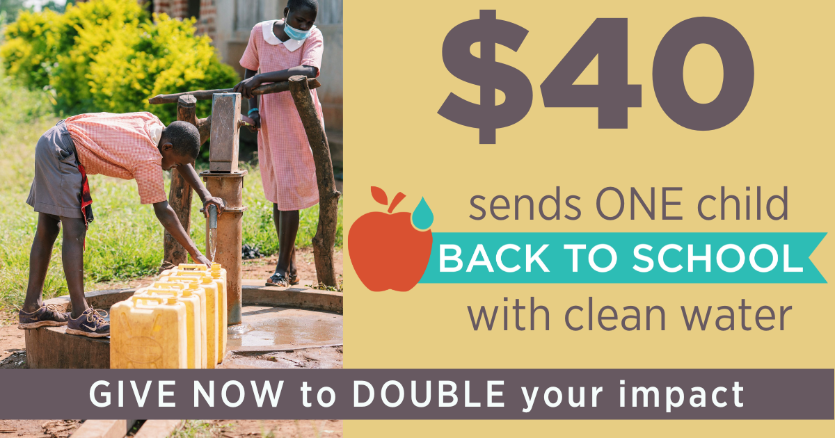Donate to send kids Back to School with WASH!