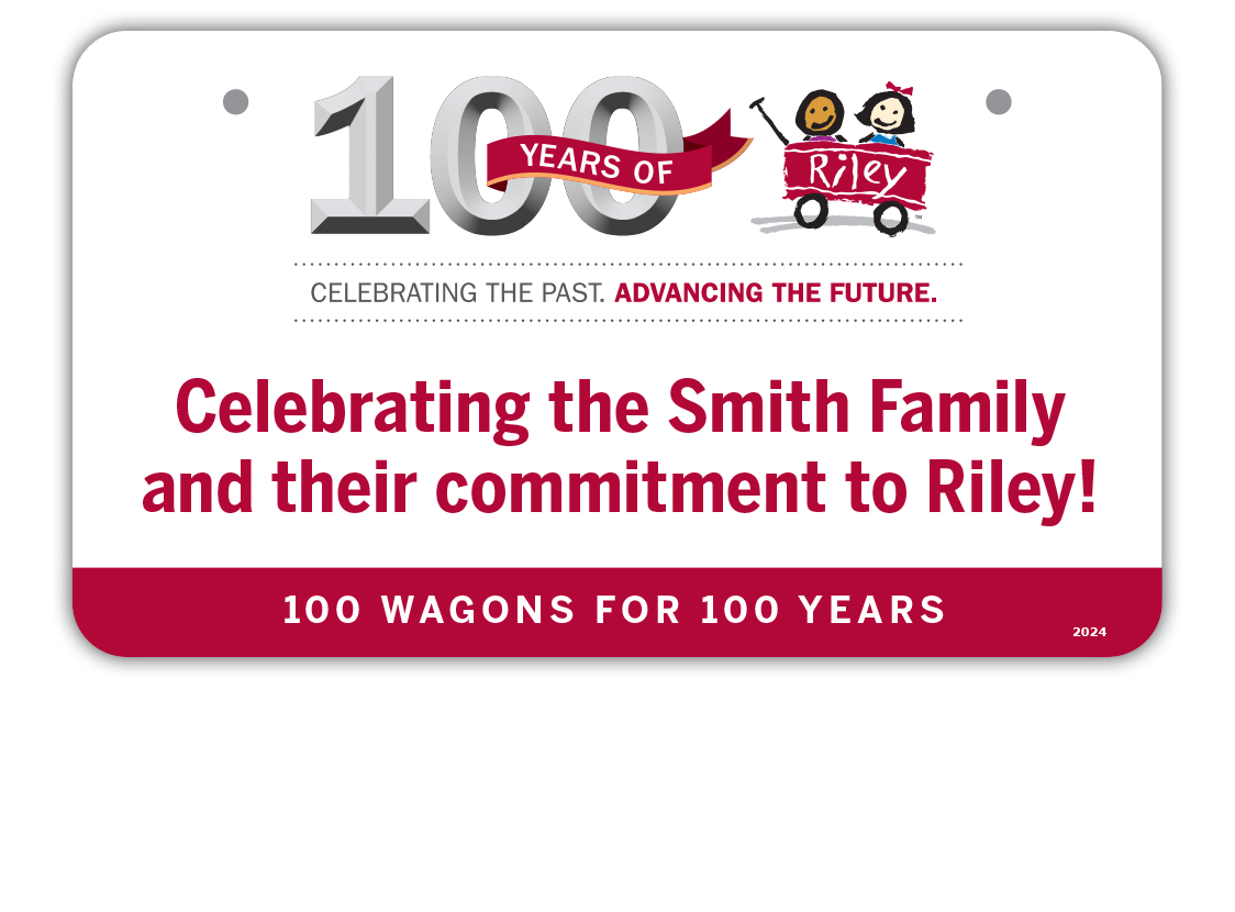 Name a Riley Red Wagon to benefit Riley Children's Health - Campaign
