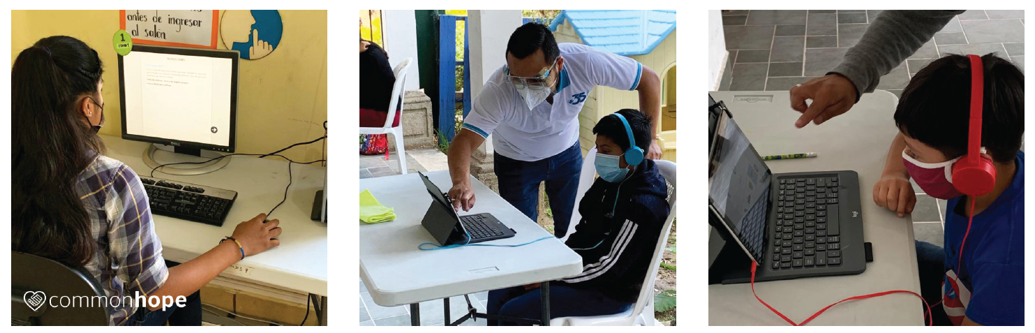 Technology Giving Hope's fundraising page for Common Hope