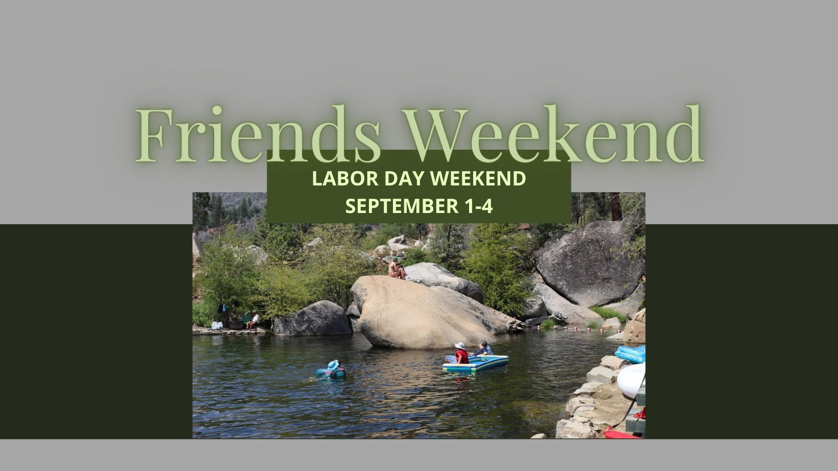 2025 Friends 4 day/3 night Labor Day Weekend at Camp Tuolumne - Campaign