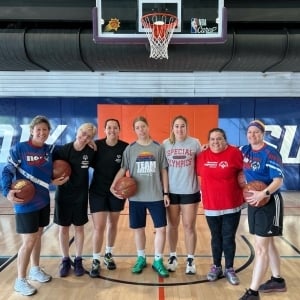 Coach Mandy Faust's fundraising page for Special Olympics Arizona