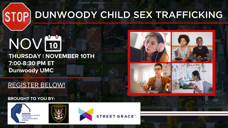 Dunwoody Sex Trafficking Awareness Event - Campaign