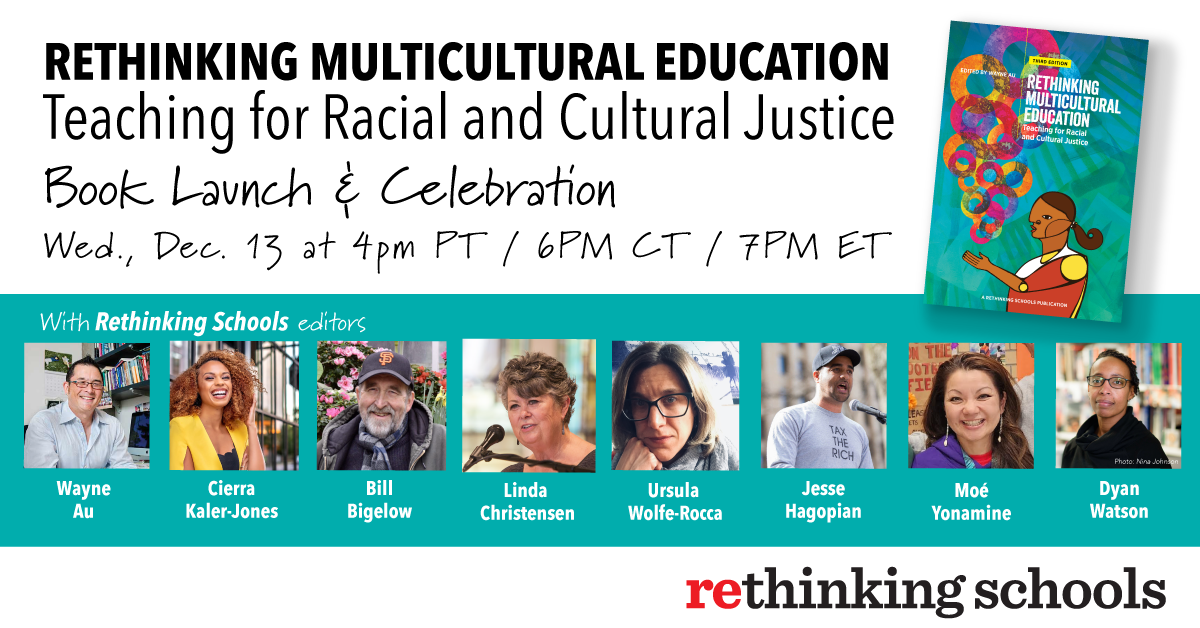Rethinking Multicultural Education Book Launch - Campaign