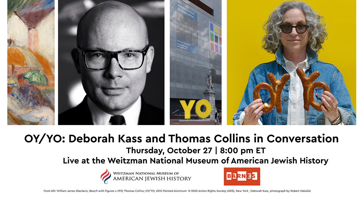 OY/YO: Deborah Kass and Thom Collins in Conversation - Campaign