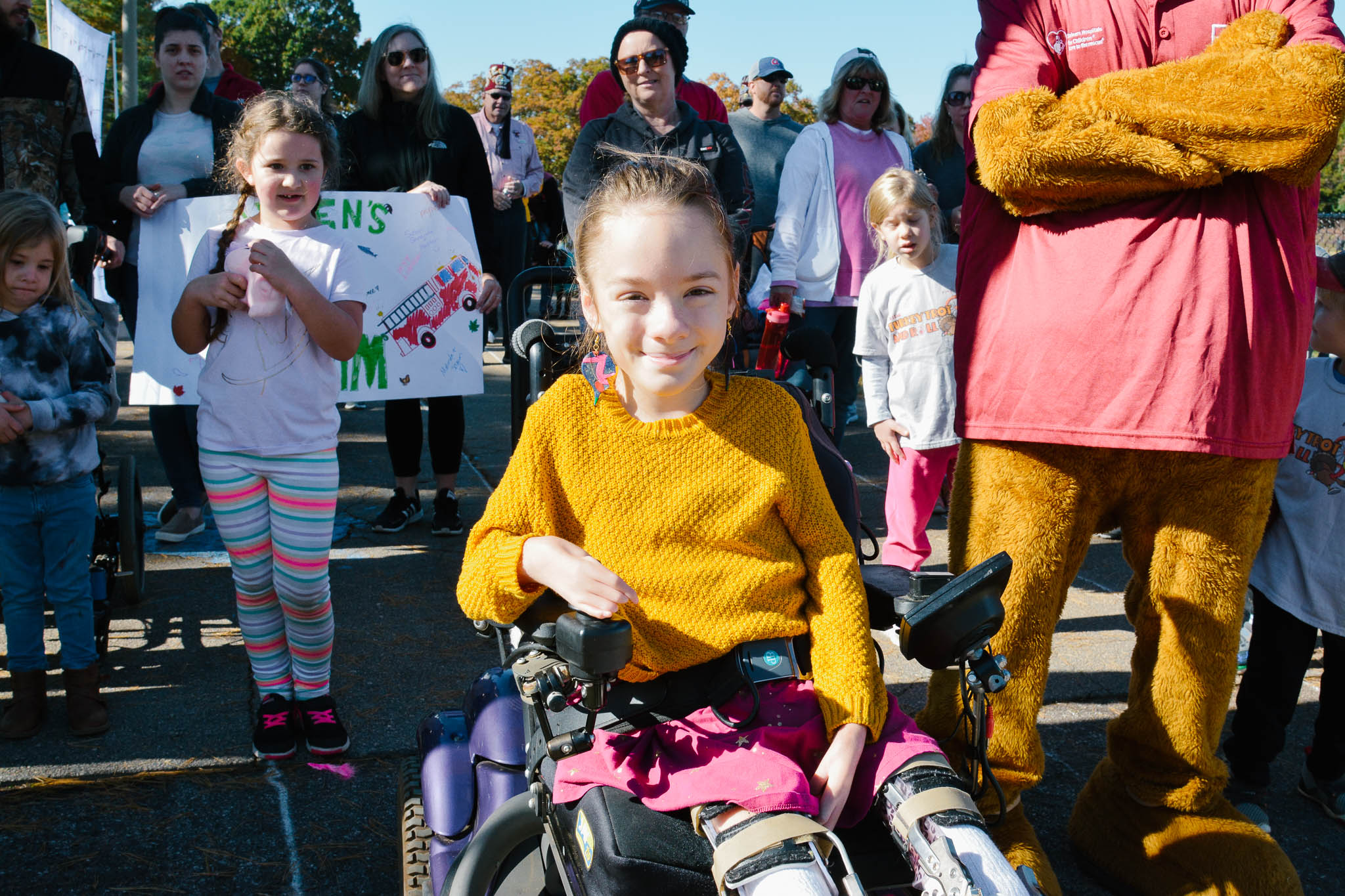 Meredith Crenshaw's fundraising page for Shriners Hospitals for Children