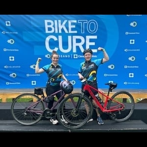 Grace Cleary's fundraising page for VeloSano