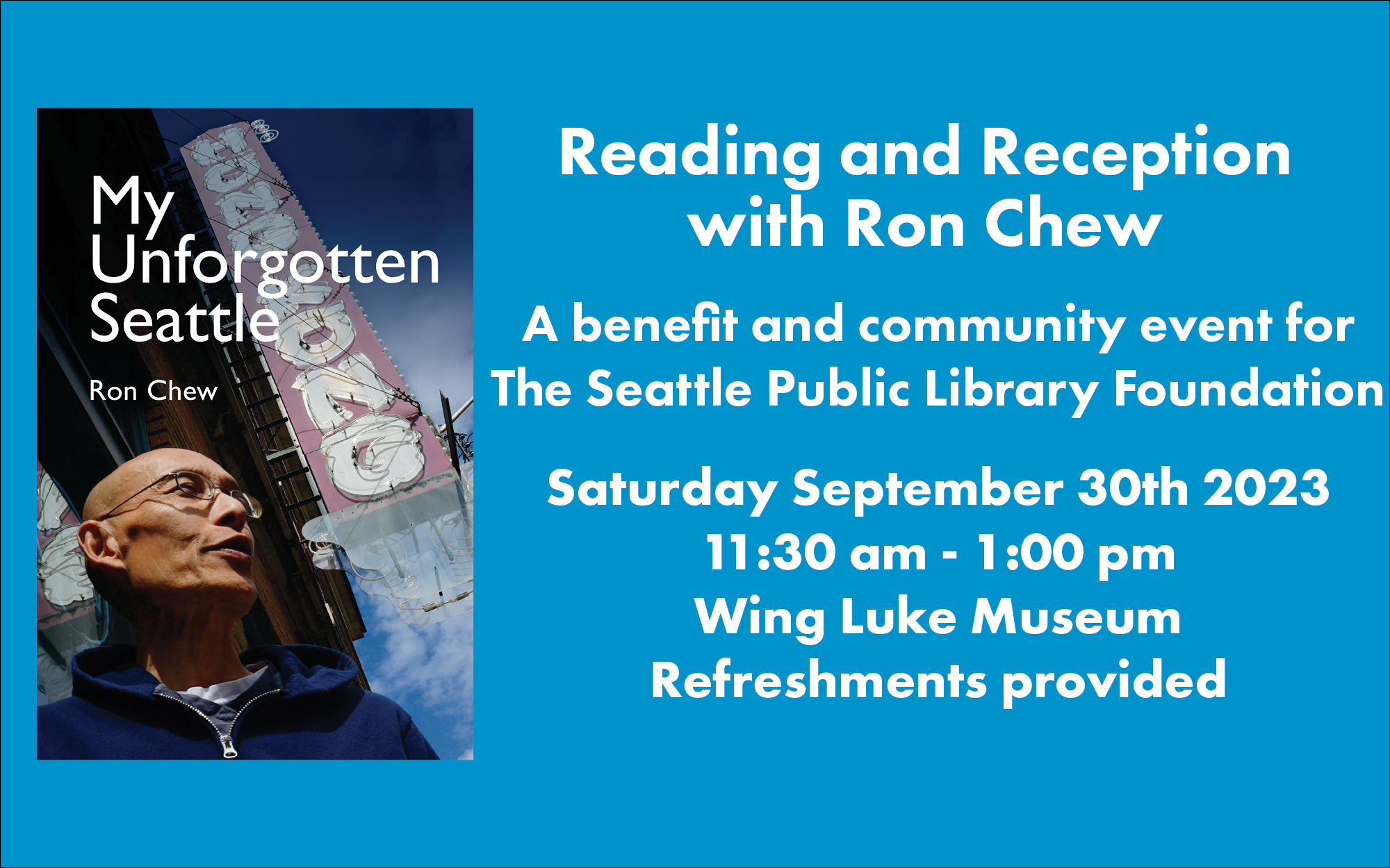 Author Reception with Ron Chew - Campaign