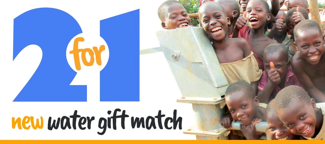 World Water Day Gift Match 2025 - Campaign