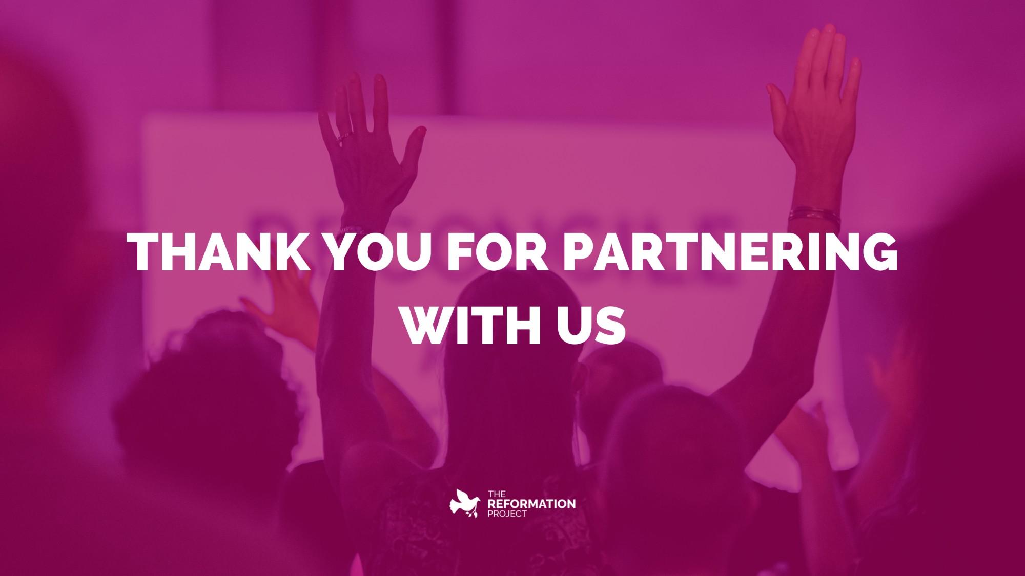 2024 Year-End - The Reformation Project - Campaign