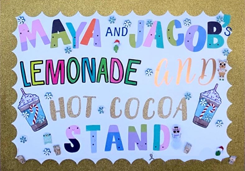 Maya and Jacob's 7th Annual Lemonade and Hot Cocoa Stand - Campaign