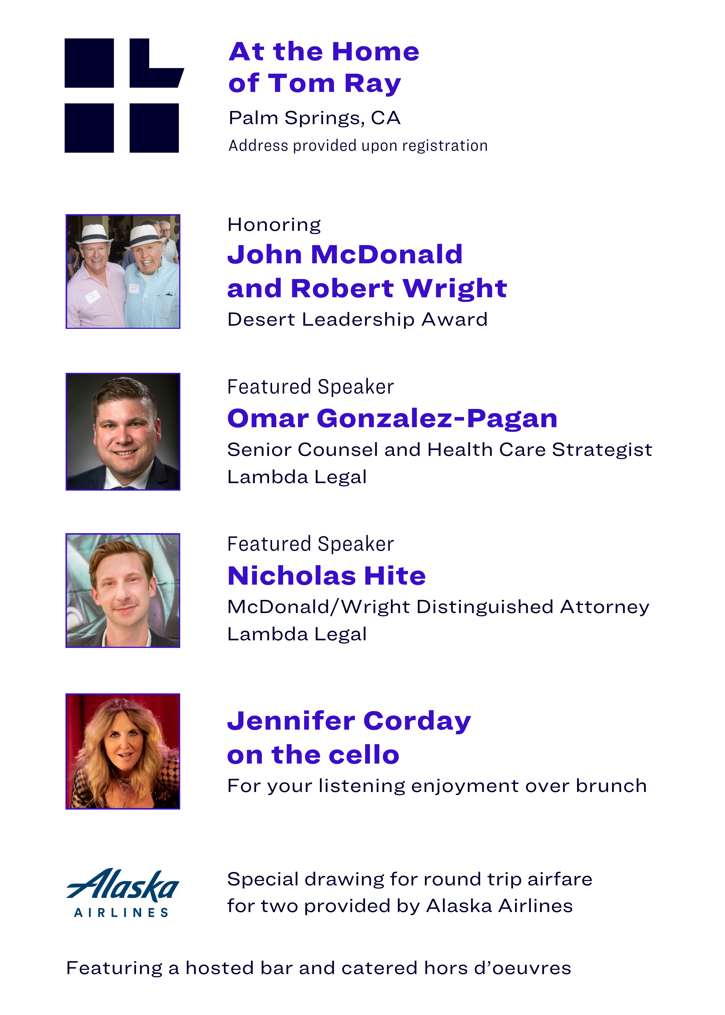 2025 Lambda Legal in the Desert (Sponsorships and Tickets) - Campaign