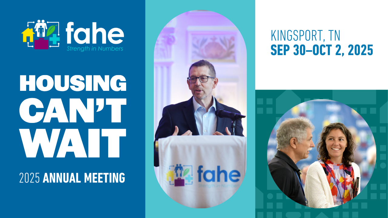 2025 Fahe Annual Meeting - Housing Can't Wait! - Campaign