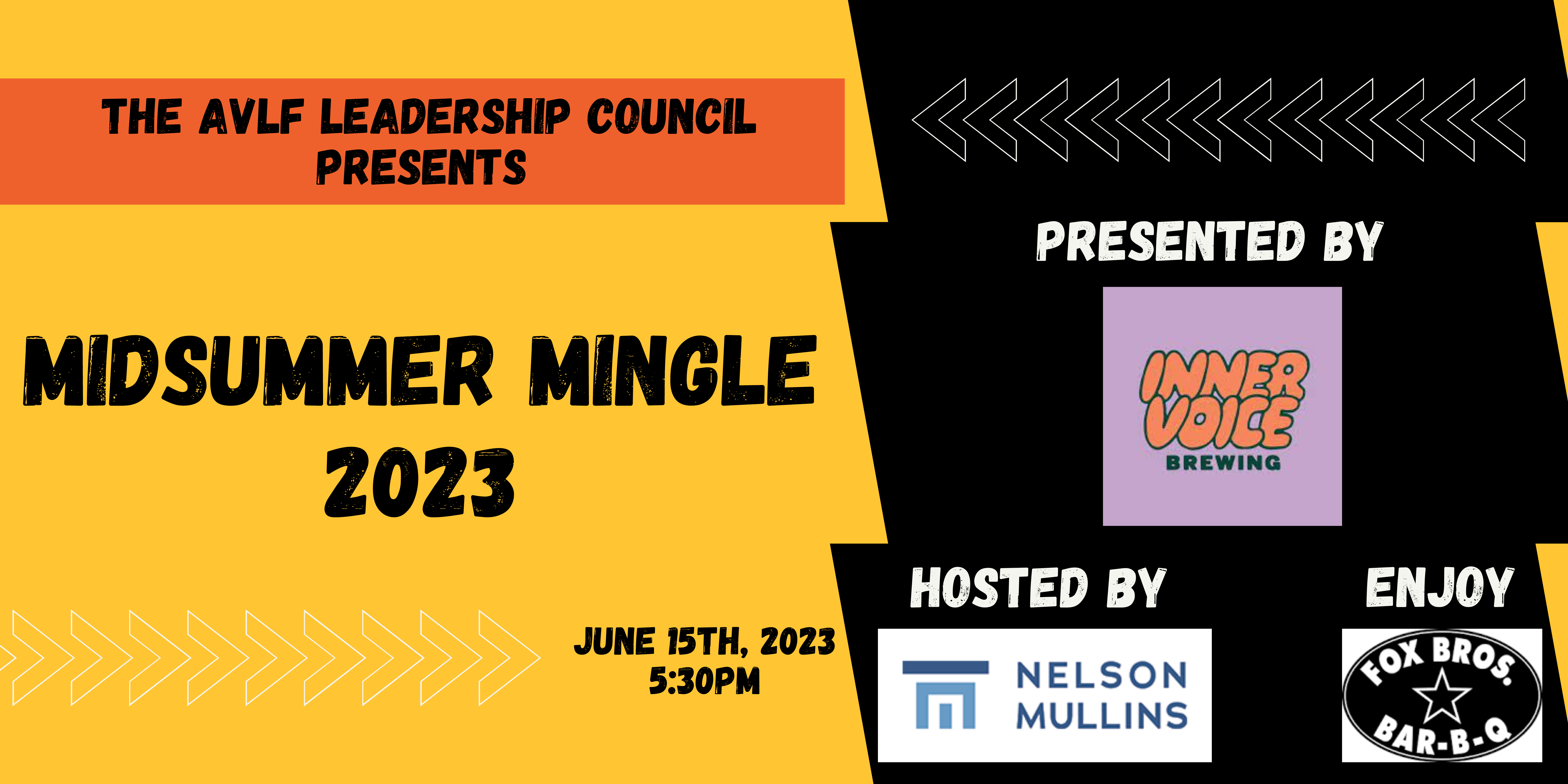 AVLF Leadership Council Midsummer Mingle - Campaign