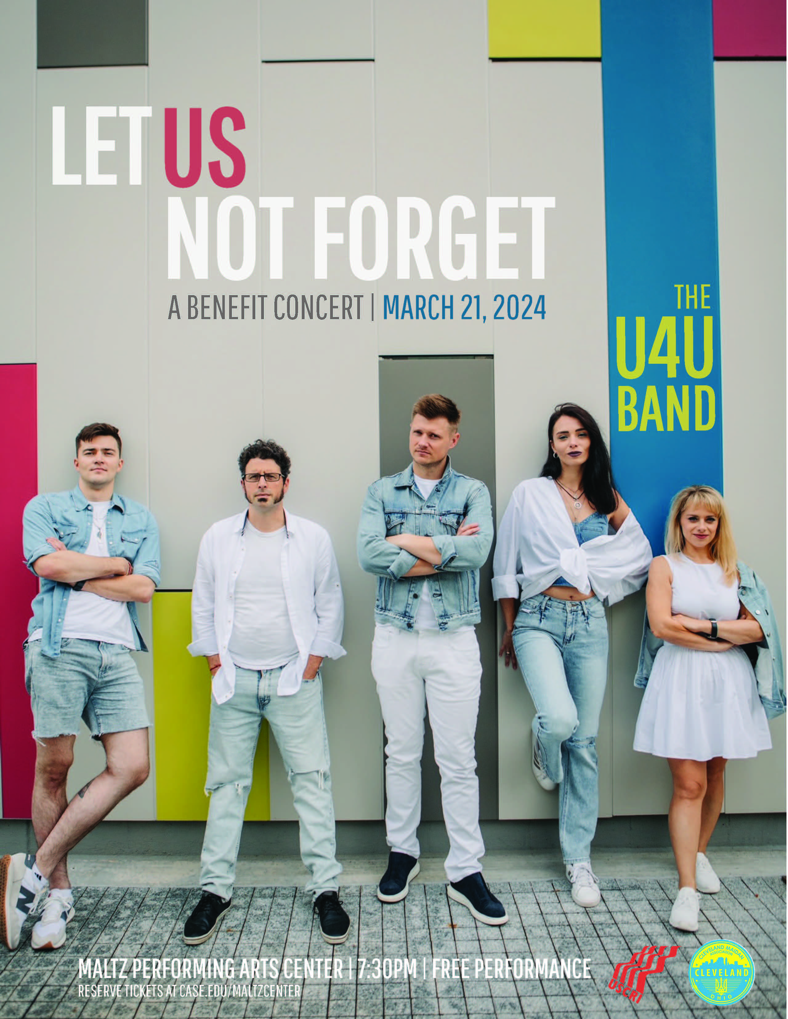 Let Us Not Forget - U4U Band - Silver Hall Concert Series - Campaign