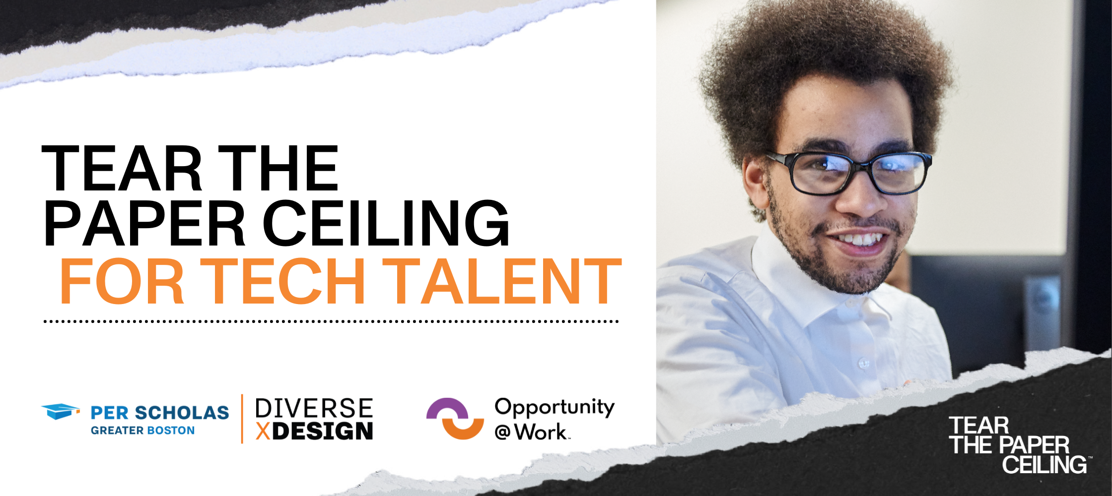 Tear the Paper Ceiling for Tech Talent - Campaign