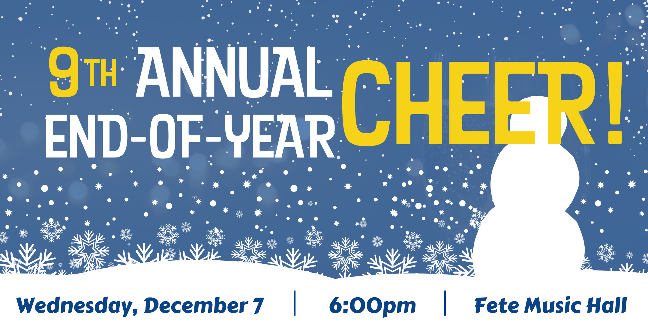 End of Year Cheer - Campaign