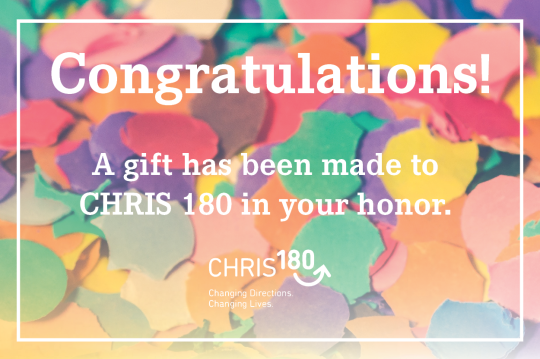 Donate to CHRIS 180
