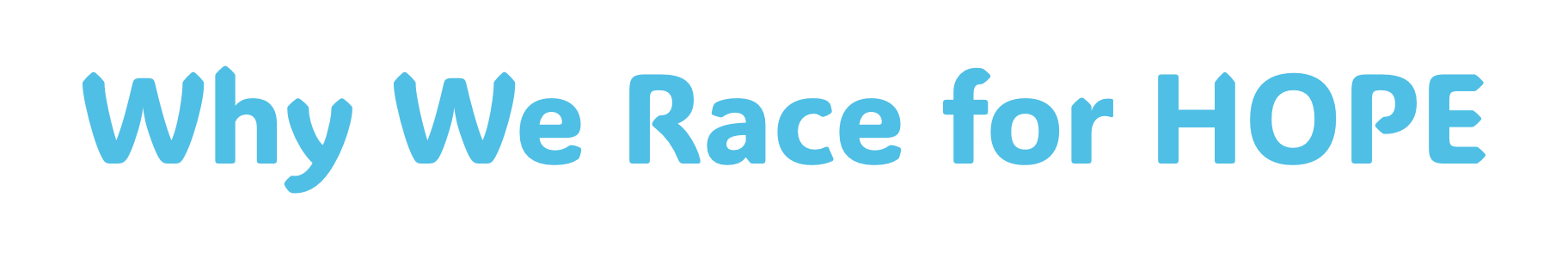 Race for Hope 5k 2024 - Campaign