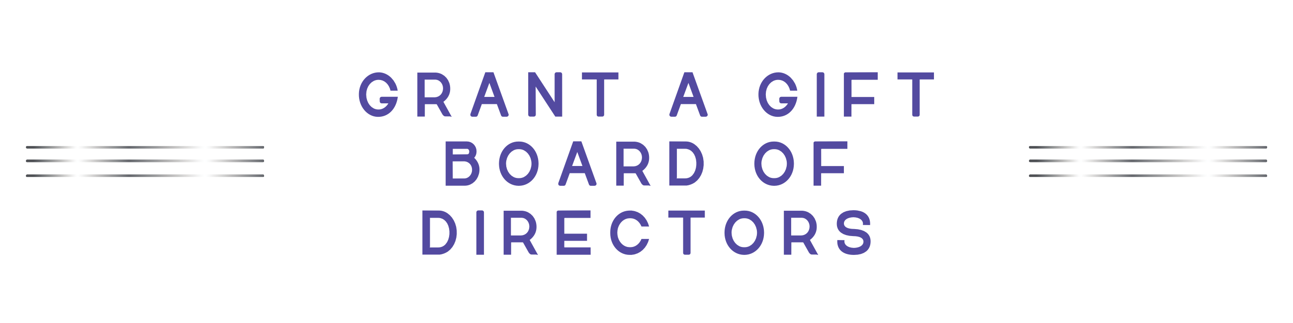 Grant a Gift Gala 2024 - Campaign