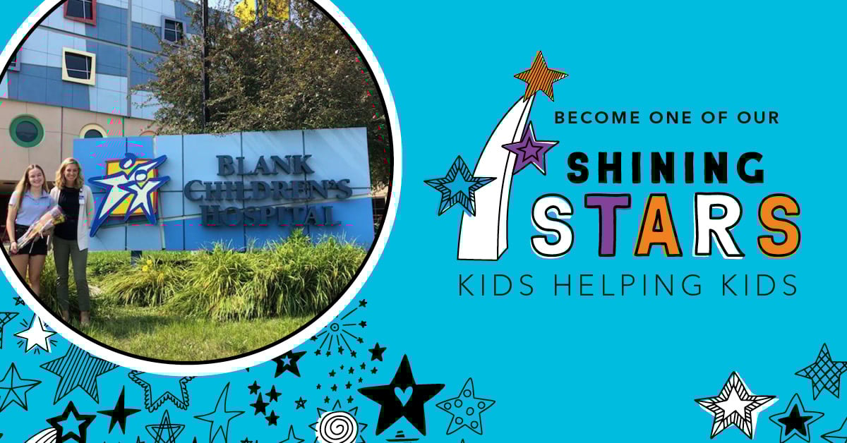 Blank Children's Hospital Shining Stars - Campaign