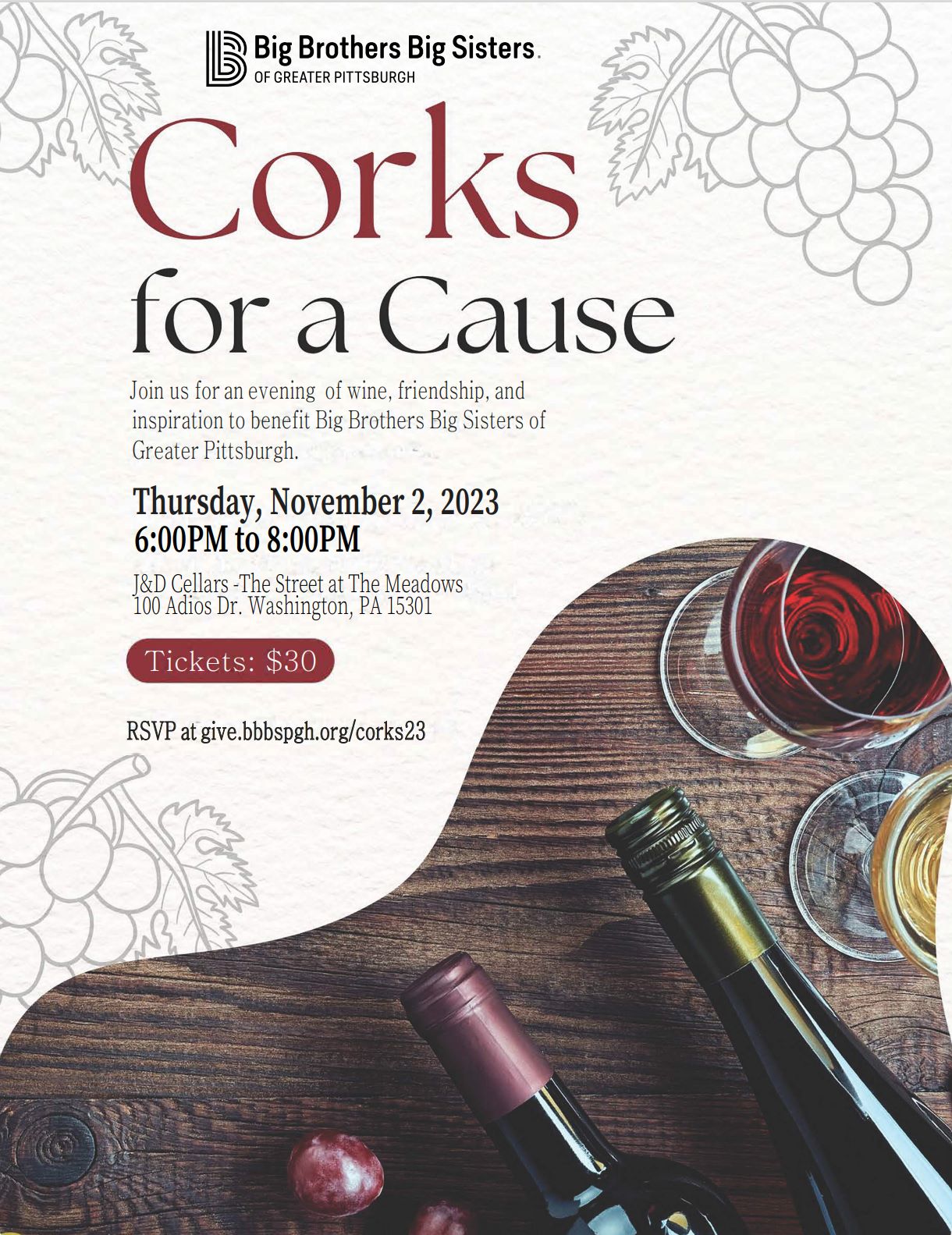 Corks For A Cause 2023 - Campaign