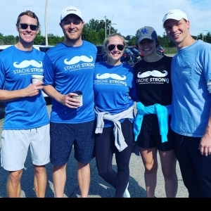 Anna Hower & Gus Miller's fundraising page for StacheStrong