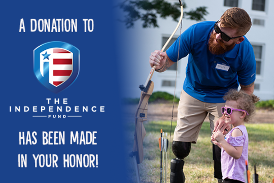 Donate to The Independence Fund