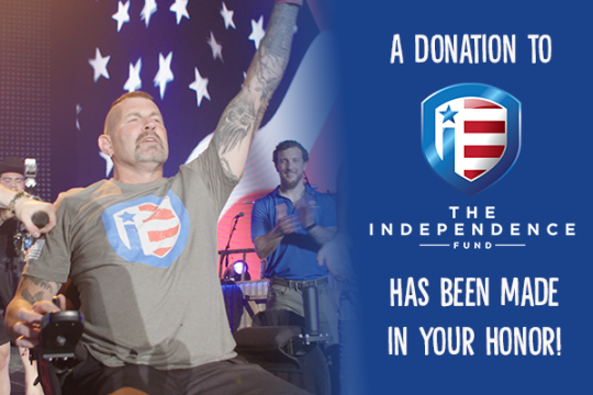 Donate to The Independence Fund