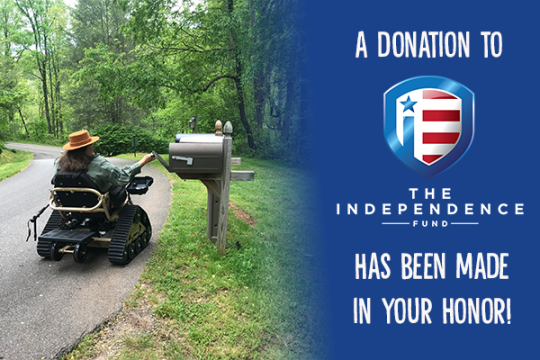 Donate to The Independence Fund