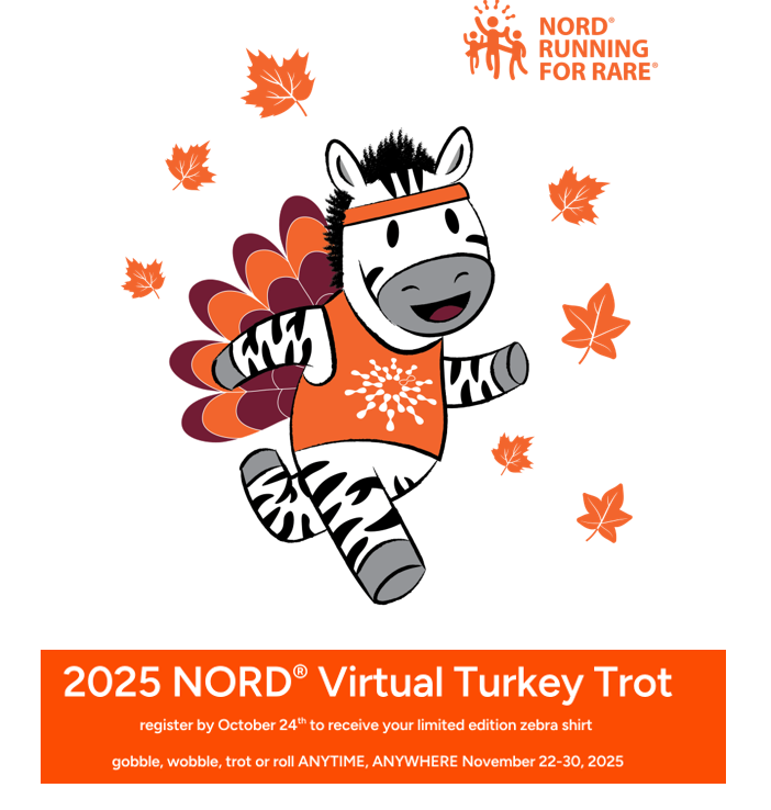 Donate to NORD Virtual Turkey Trot