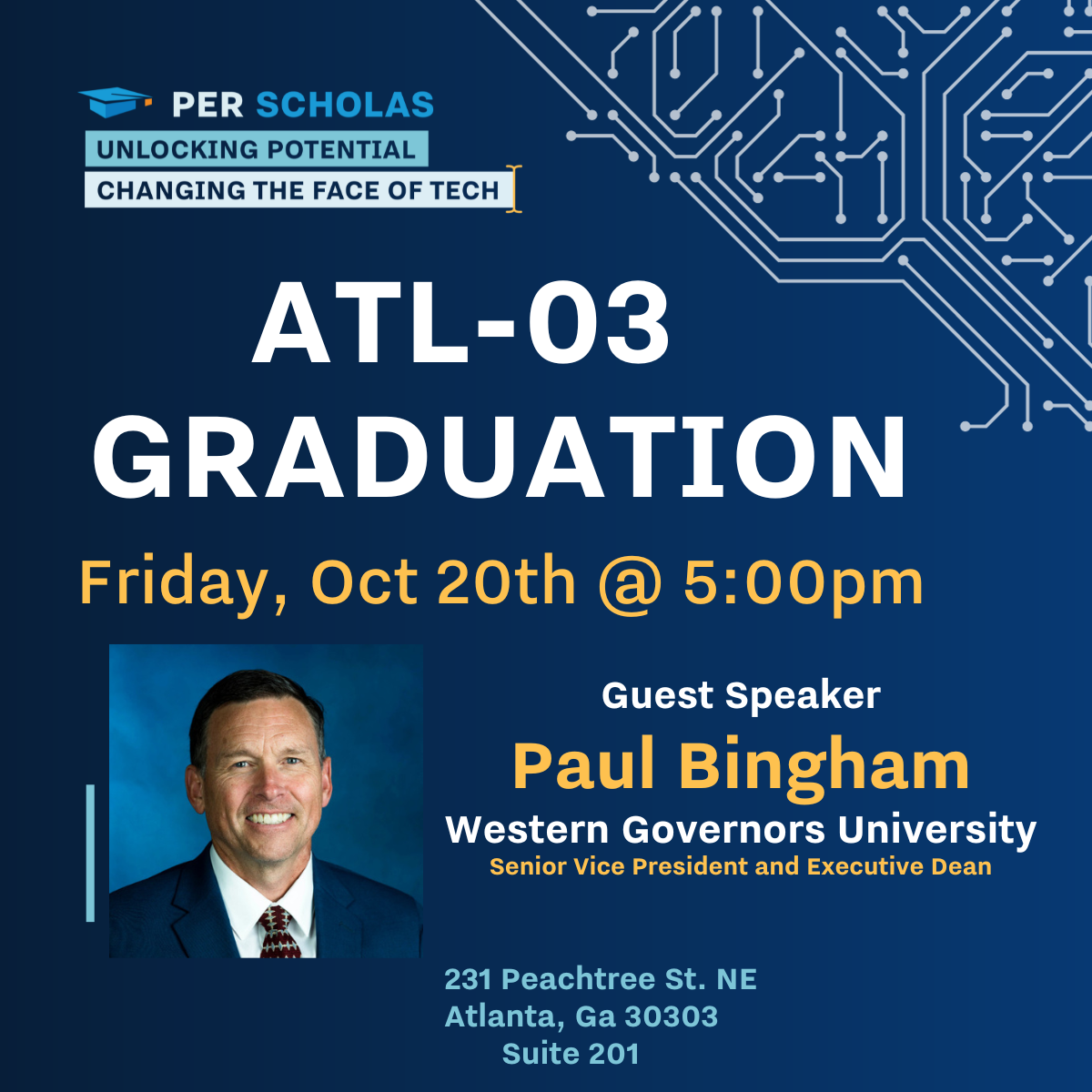Per Scholas Atlana IT Support Graduation Celebration - Campaign