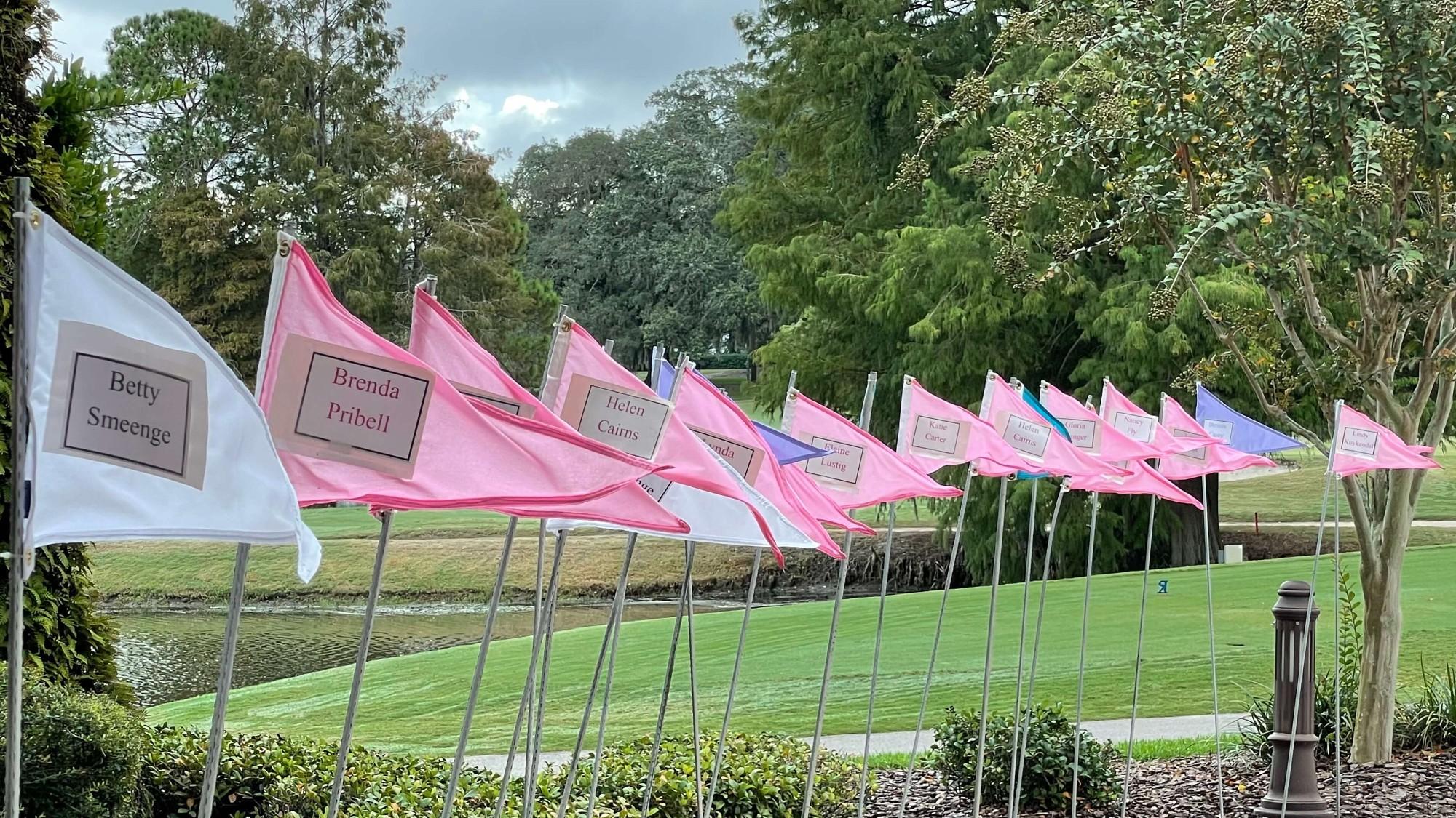 Tribute Flags Presented by Duplicate Bridge Goes Pink - Campaign