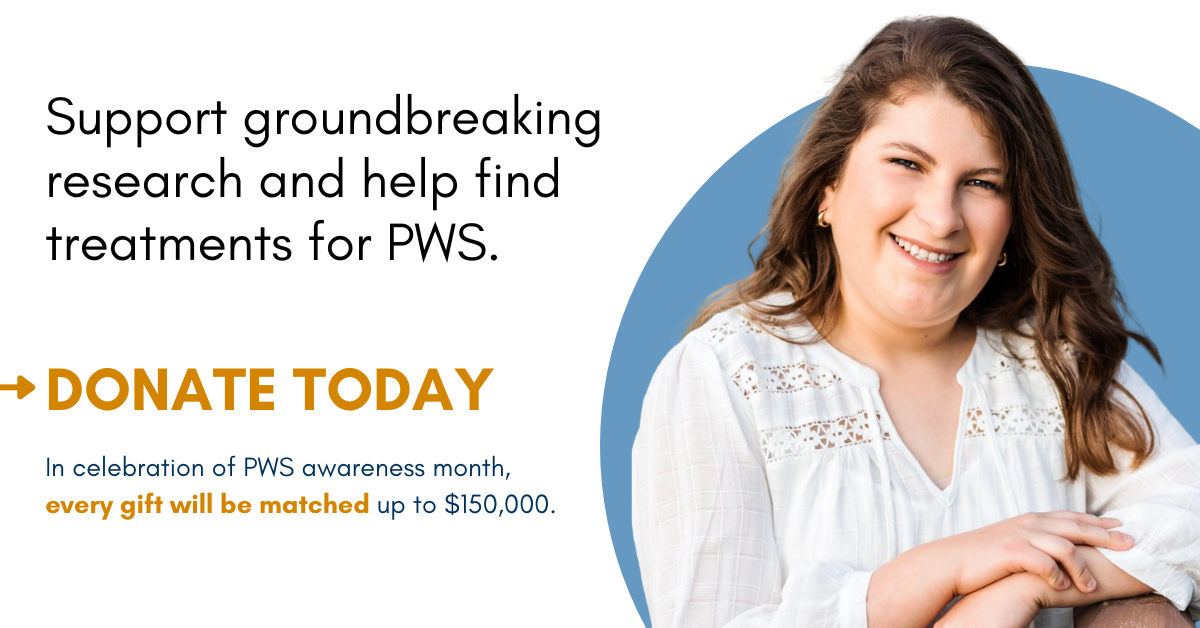 Donate to Find Treatments for PWS