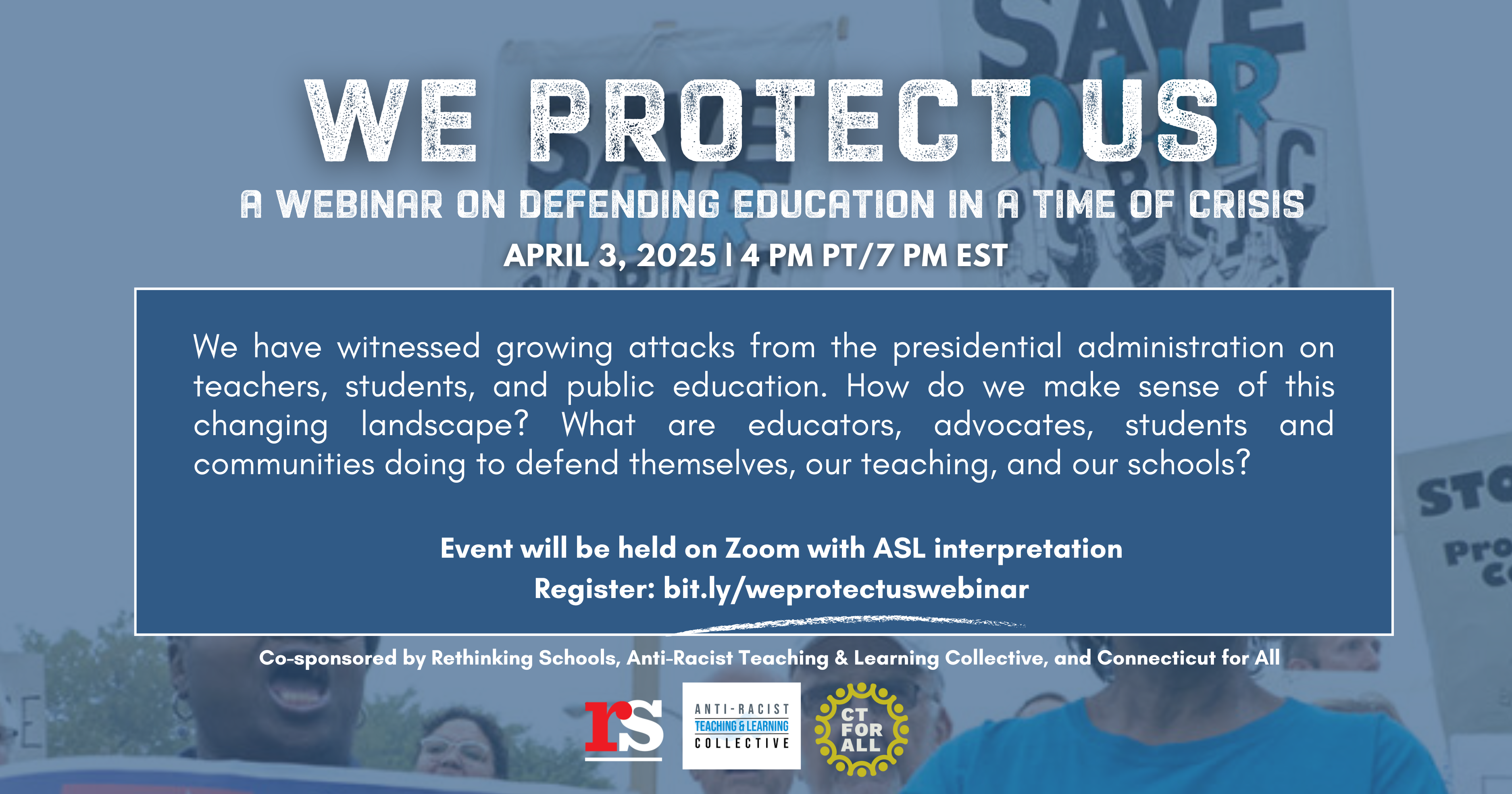 We Protect Us - Campaign