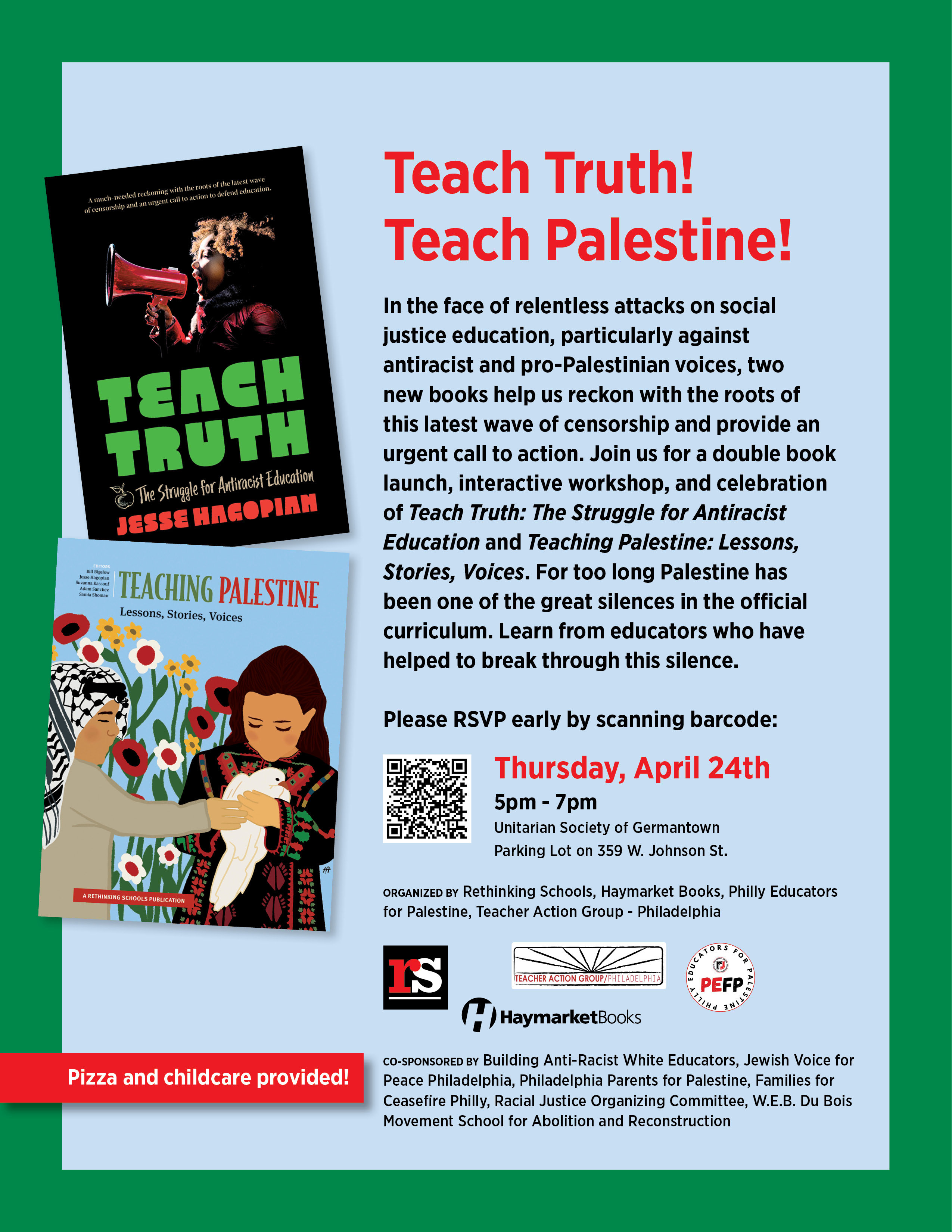 Teach Truth. Teach Palestine. - Campaign