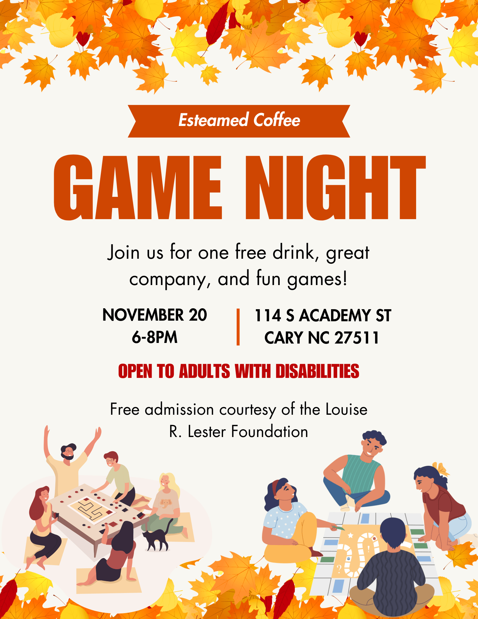 Nov 20 Game Night - Campaign