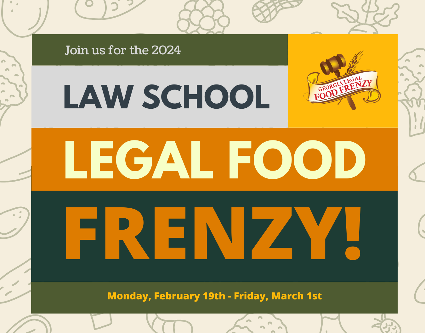 Donate to 14th Annual Law School Food Frenzy