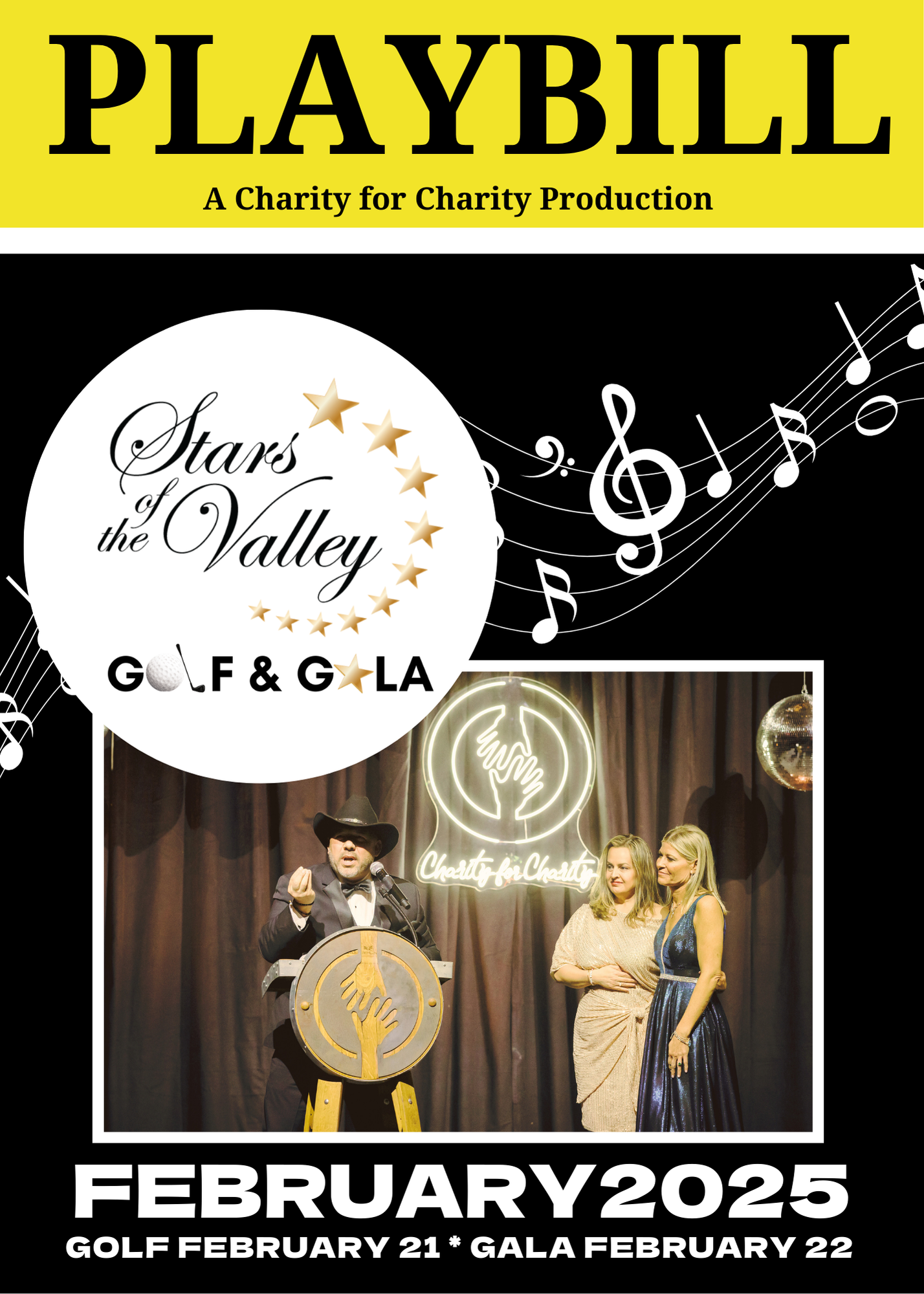 Stars of the Valley Golf & Gala - Campaign