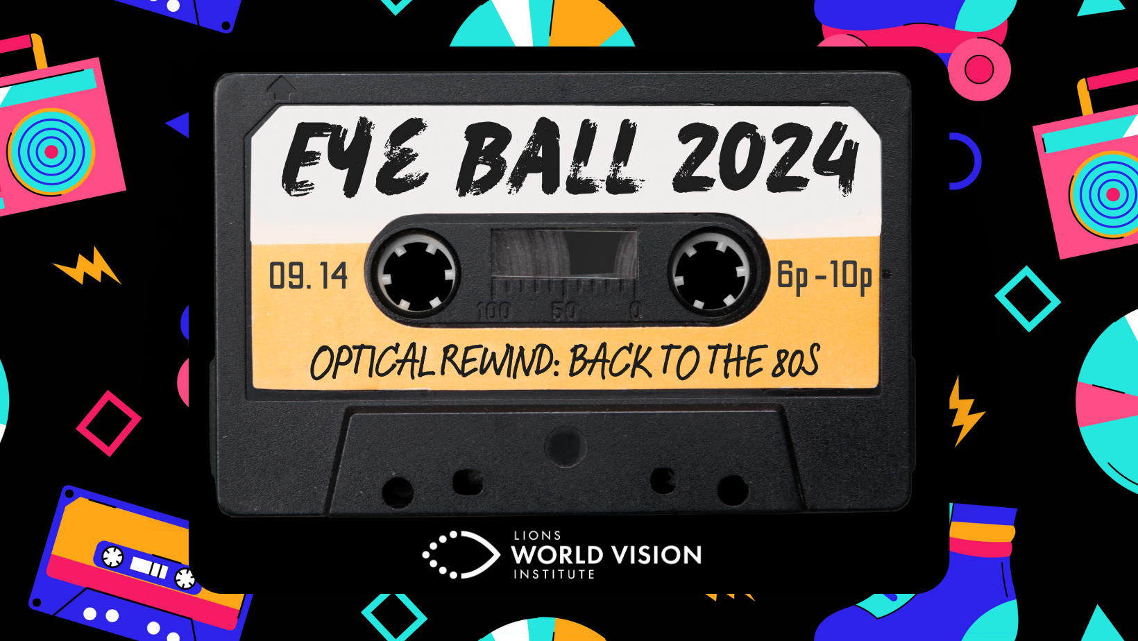Eye Ball 2024 - Optical Rewind: Back to the 80s - Campaign