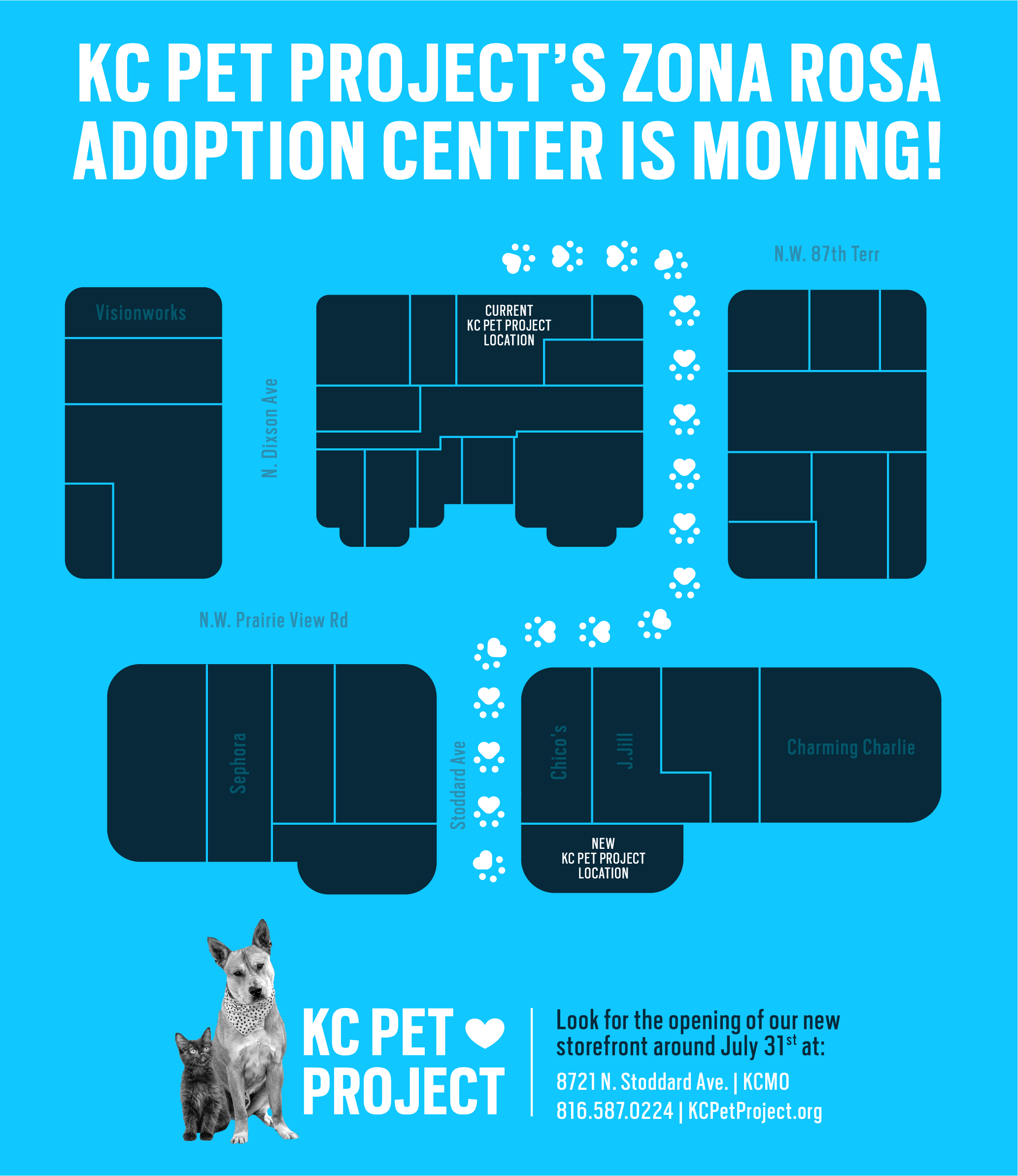 KCPP Zona Rosa is Moving - Campaign