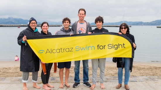 Alcatraz Swim For Sight 2025 - Campaign