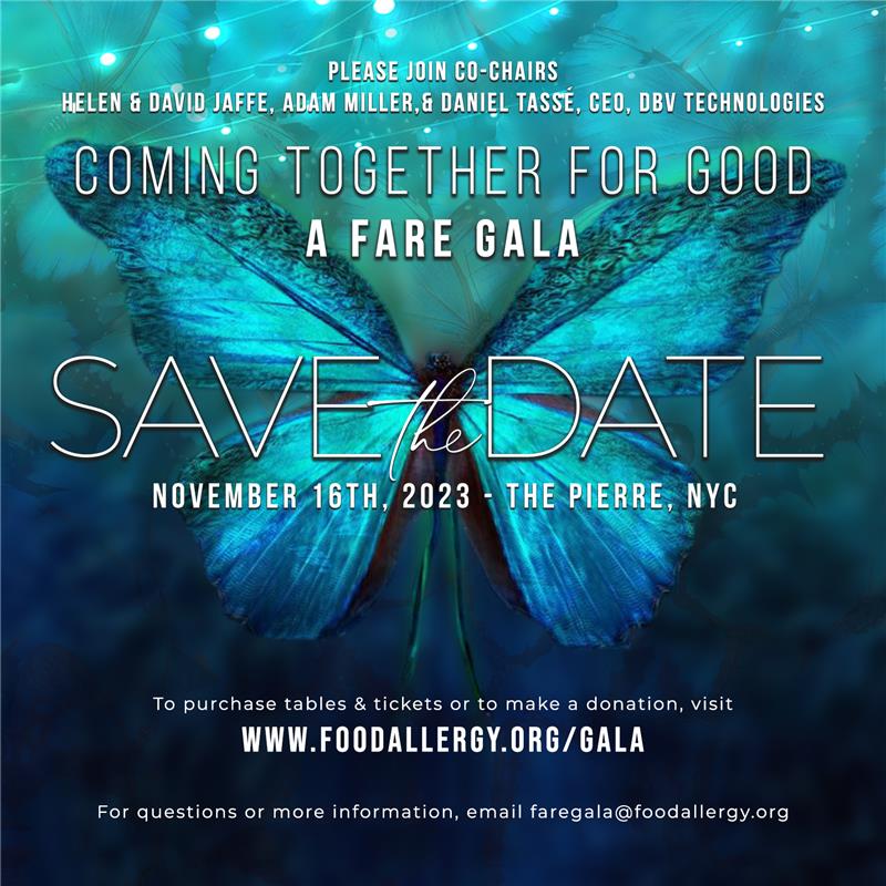 Coming Together for Good: A FARE Gala - Campaign